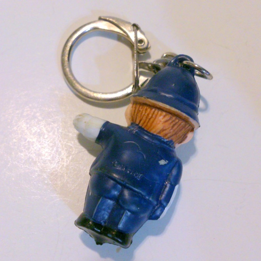 Vintage London Bobbie Souvenir Key Chain - Gem